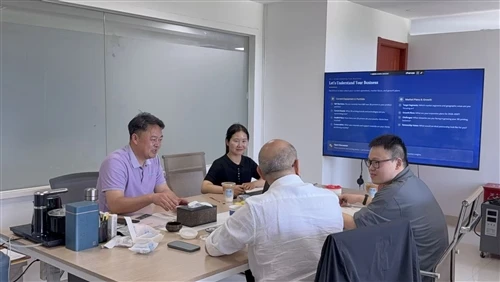 International Collaboration: European Delegation Visits Originator To ...